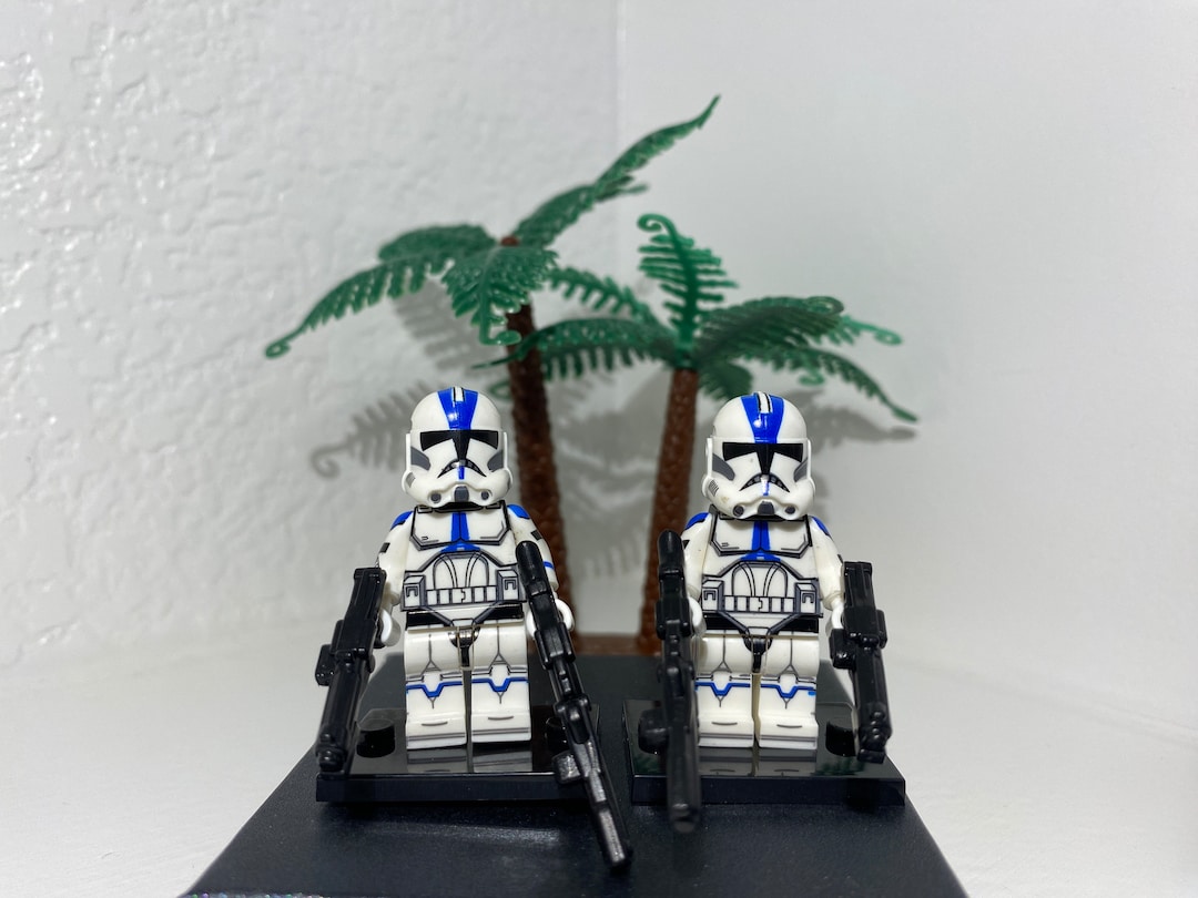 2x 501st Legion Clone Trooper, the Clone Wars, Collectible Figure, 2 ...