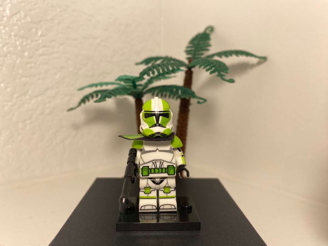 Clone Captain Grey Minifigure Star Wars Clone Trooper, Grand Army of ...