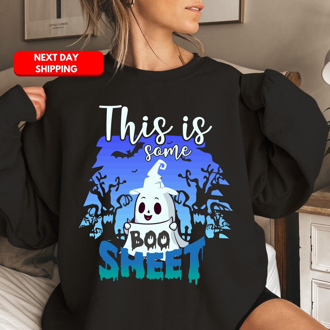 This is Some Boo Sheet Halloween Shirt Comfort Colors Retro Halloween ...