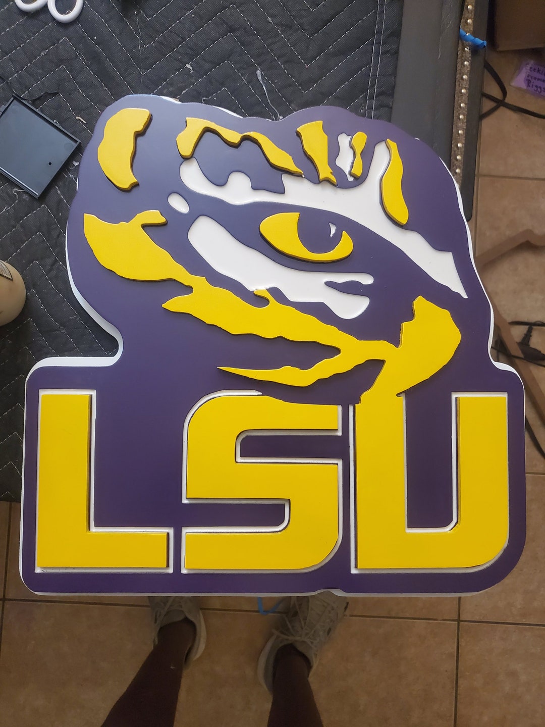 3D Louisiana State University Tigers - Etsy