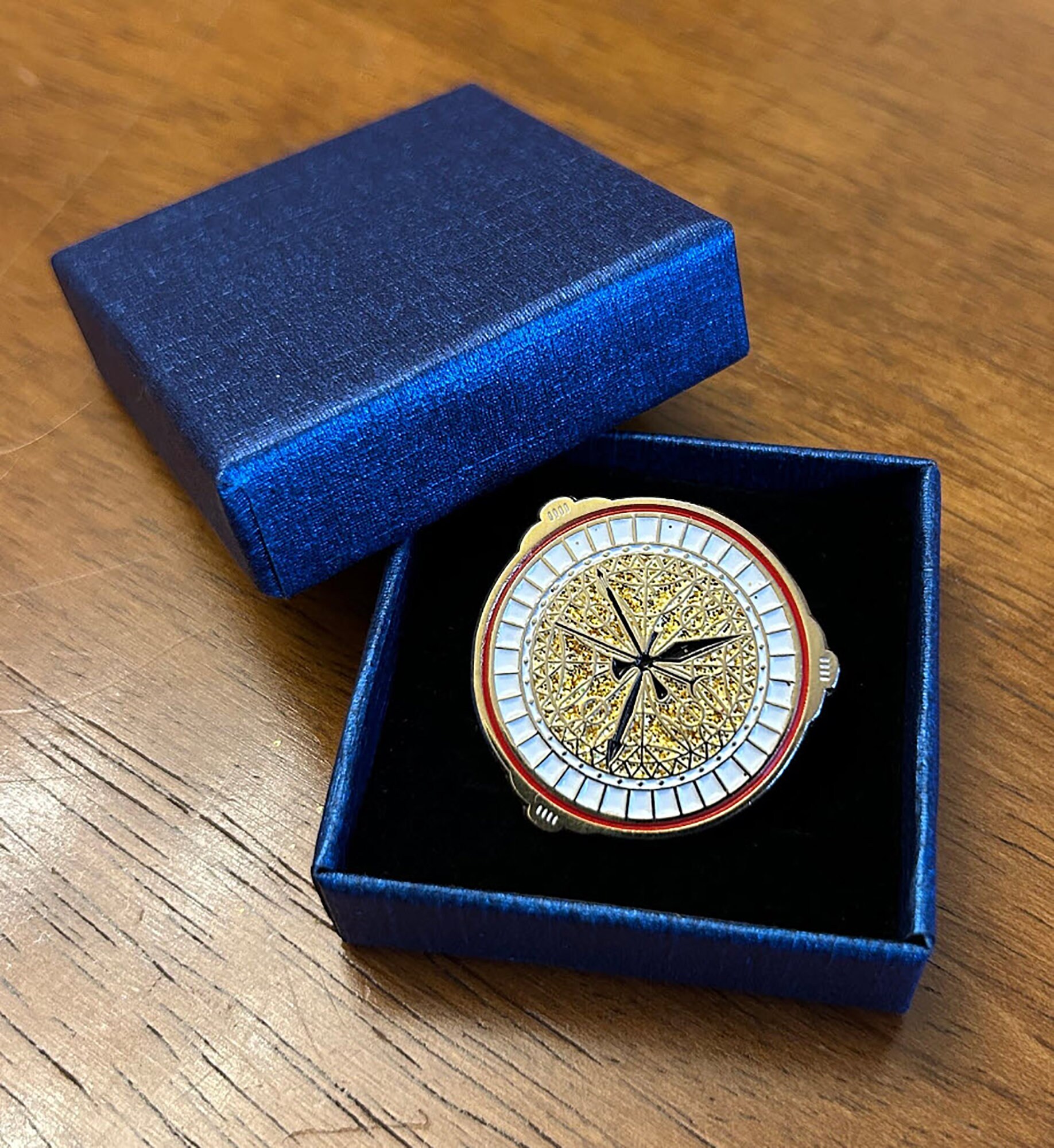 His Dark Materials Enamel Pin Badge - Alethiometer Pin - Golden Compass ...