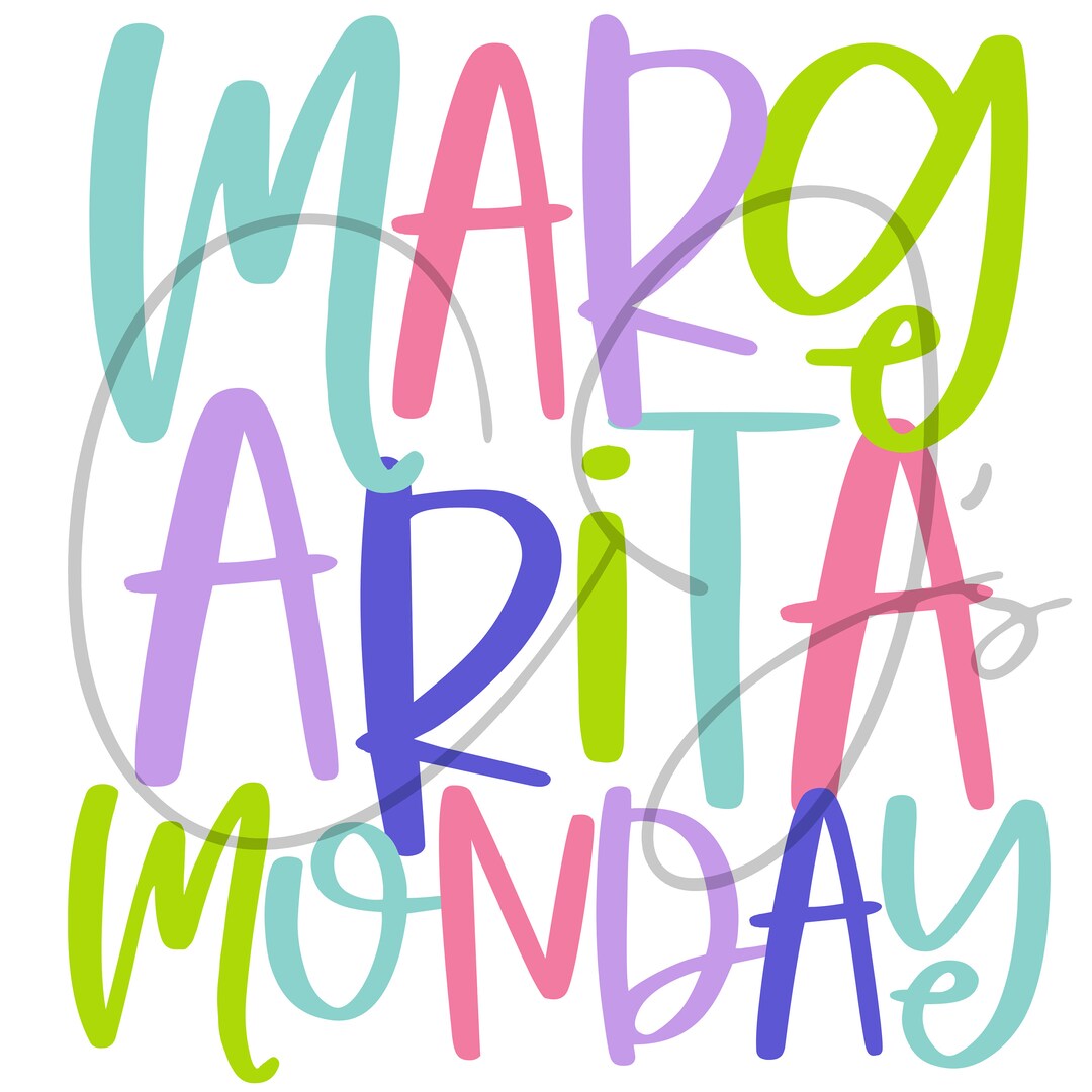 Margarita Monday, Funny Mexican Drinking SVG, Sublimation Digital ...