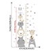 Baby Animal Growth Chart Height Chart Kids Room Decal - Etsy