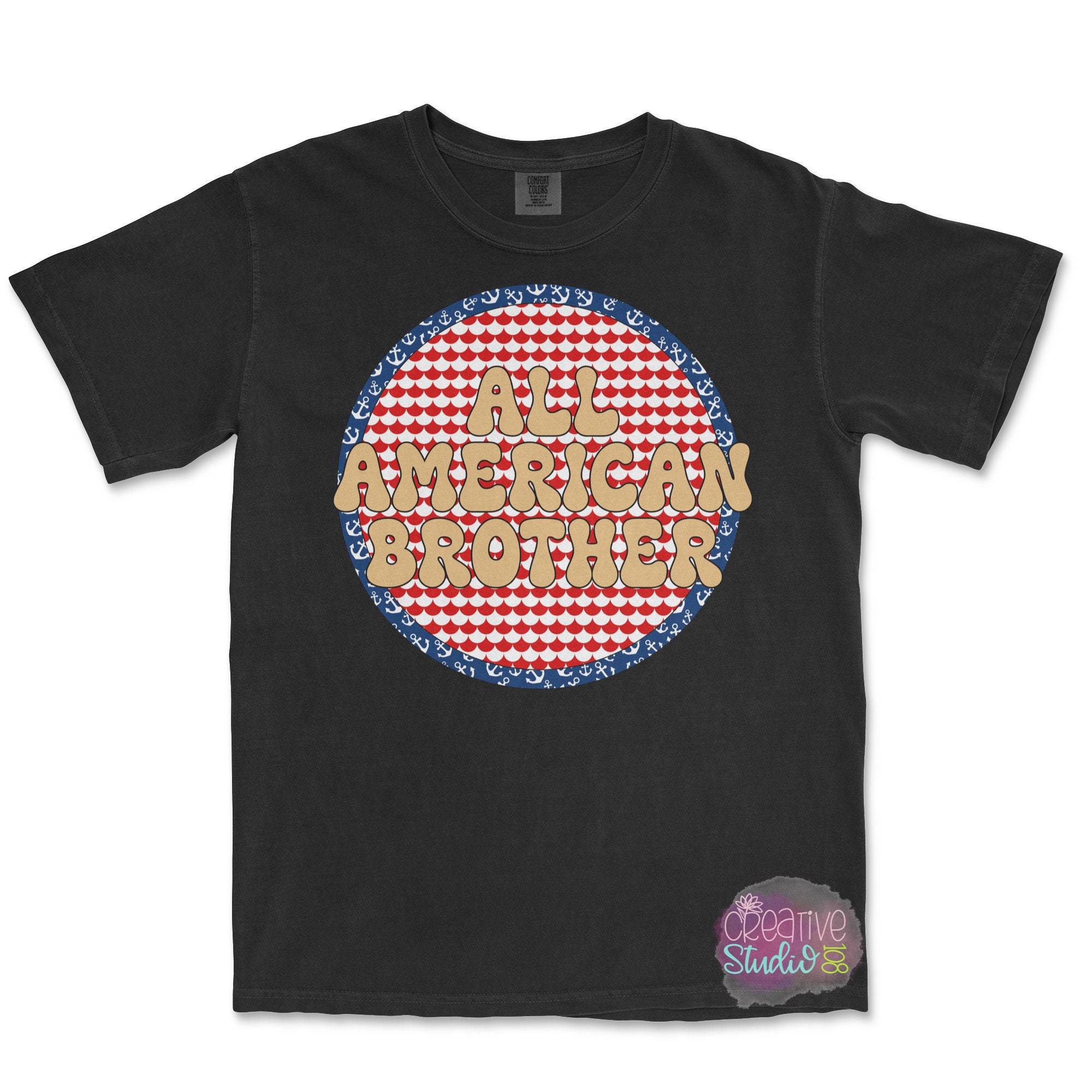 All American Brother PNG, Fourth of July, Digital File, DTF - Etsy