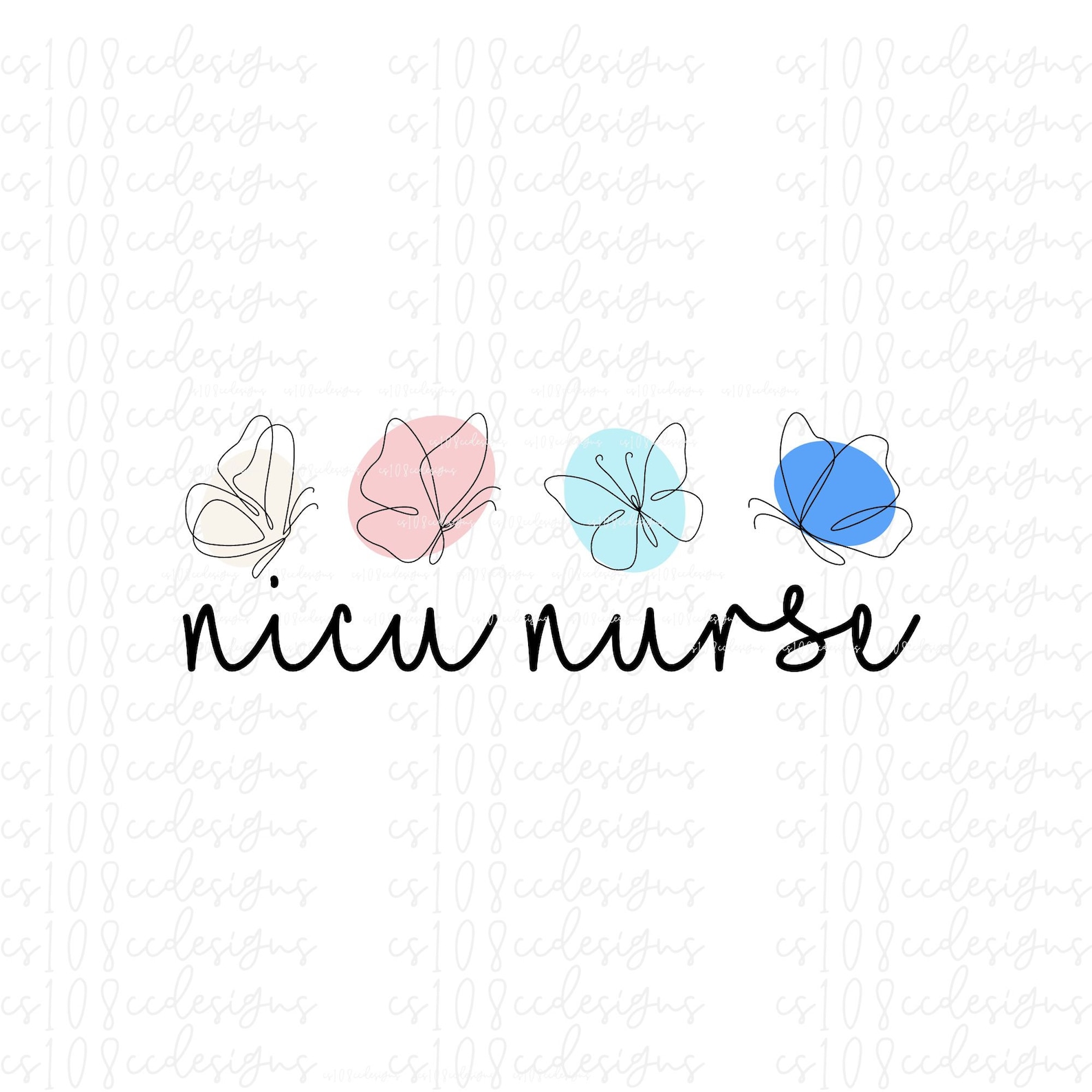 Pastel NICU Nurse PNG, Neonatal Nurse Png, RN Png, Sublimation, Dtf ...