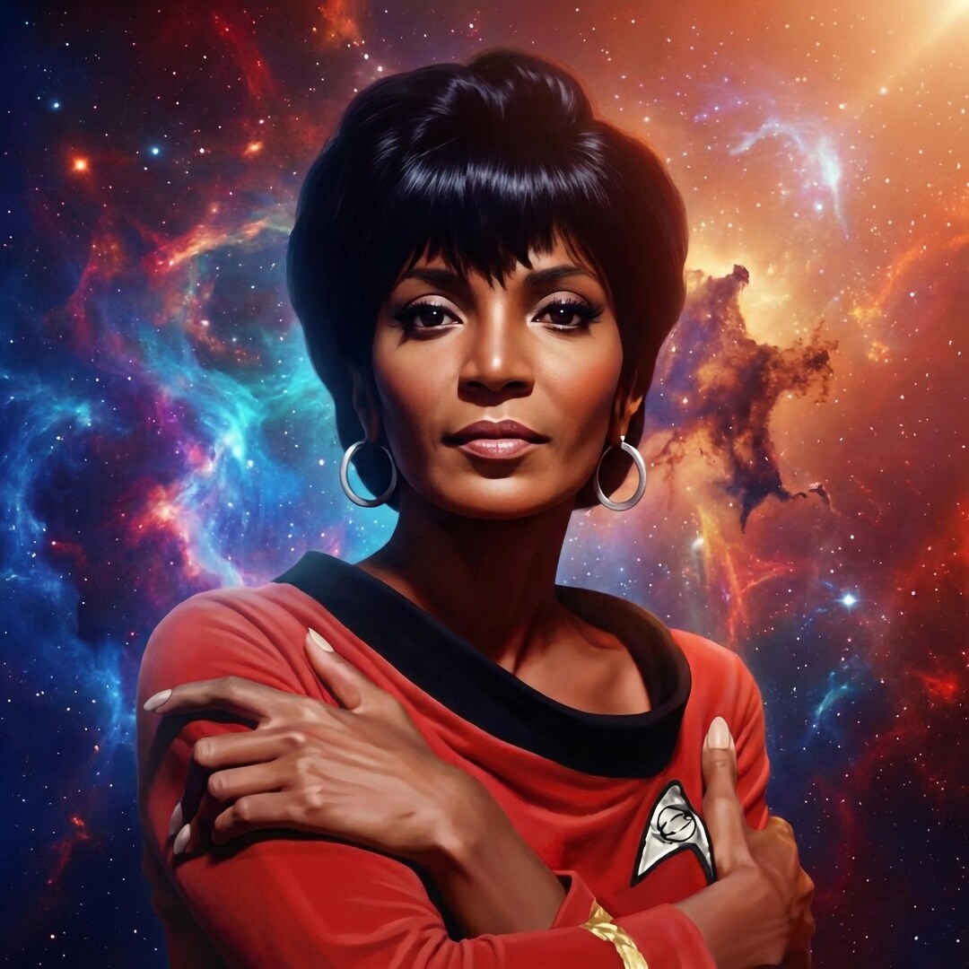 Nichelle Nichols ( Uhura ) Star of Startrek the First Generation Photo ...