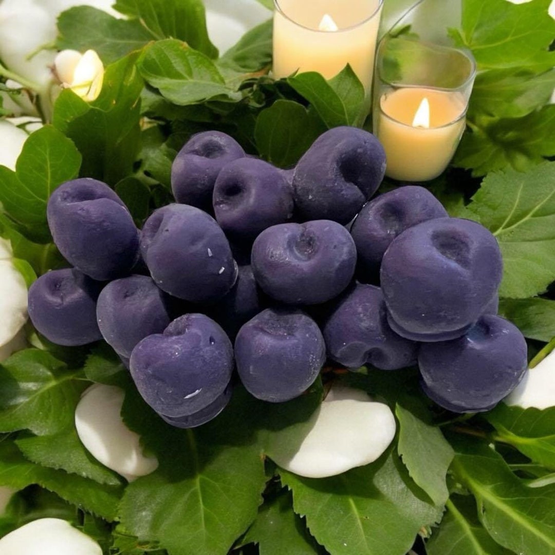 Black Cherry Wax Melts: Scented Wax Embeds, Dessert Candle Decoration ...
