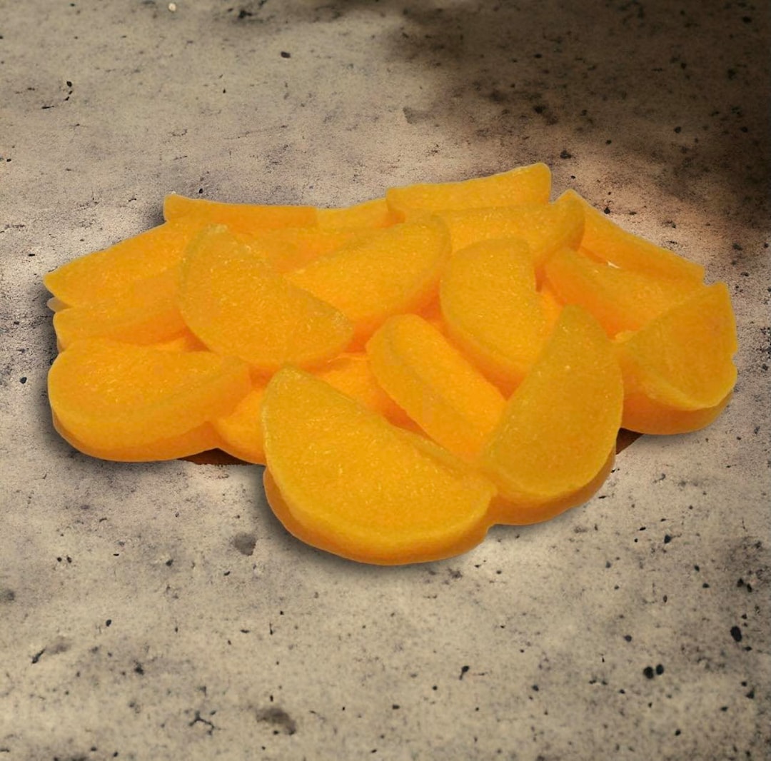 ORANGE Fruit Wax Embeds, Wax Melts, Wax Tarts, Scented Embeds, Citrus ...