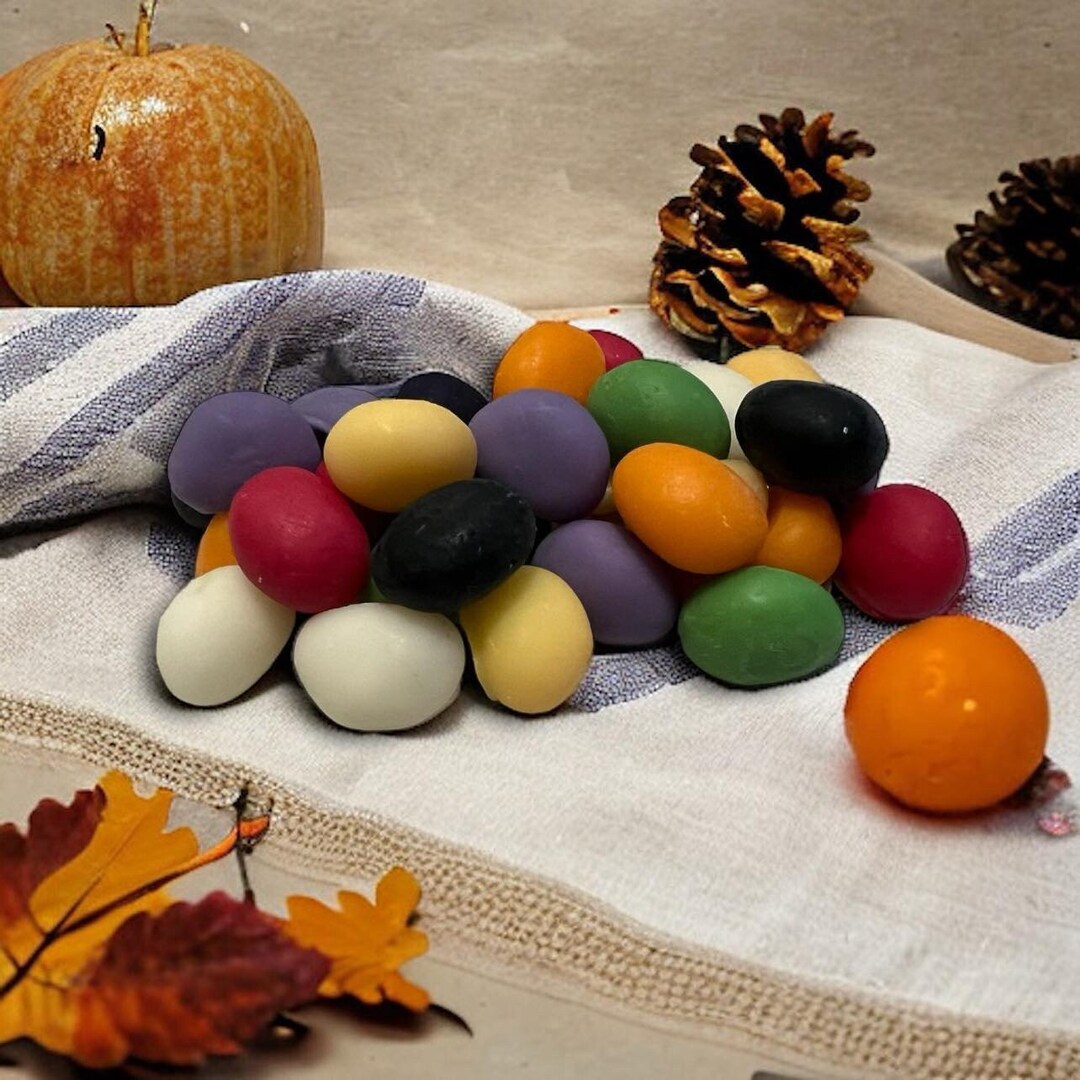 JELLYBEANS Wax Embeds, Wax Melts, Wax Tarts, Scented Embeds, Shaped Wax ...