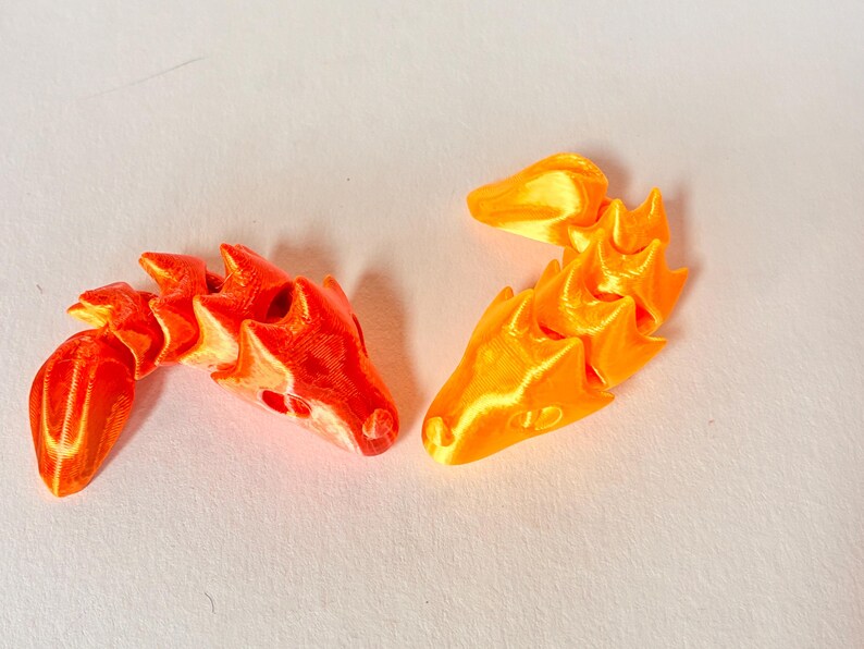 Articulated Baby Bone Dragon 3D Print: Fantasy Figurine - Etsy