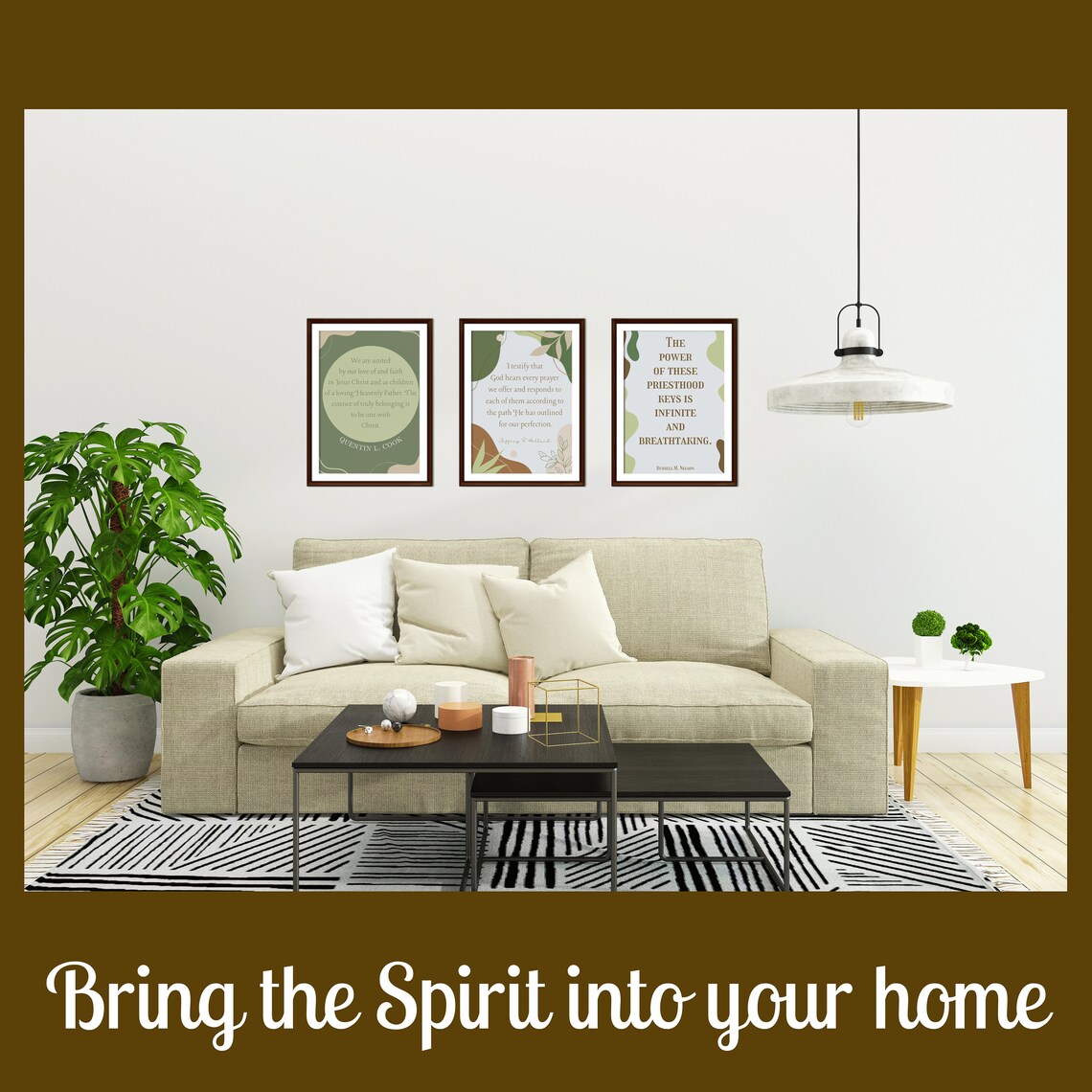 LDS April 2024 General Conference Quotes Bundle Posters Phone Wallpaper ...
