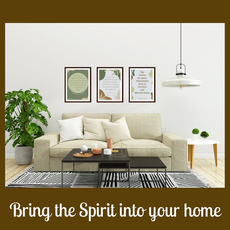 LDS April 2024 General Conference Quotes Bundle Posters Phone Wallpaper ...