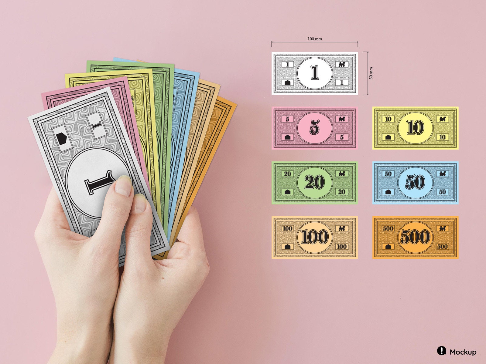 Monopoly Board Game Money | Standard Spec | Digital Download ...