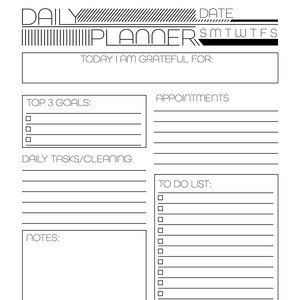 Productivity Digital Planner.personal Daily Planner. Work From Home ...