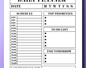 Productivity Digital Planner.personal Daily Planner. Work From Home ...