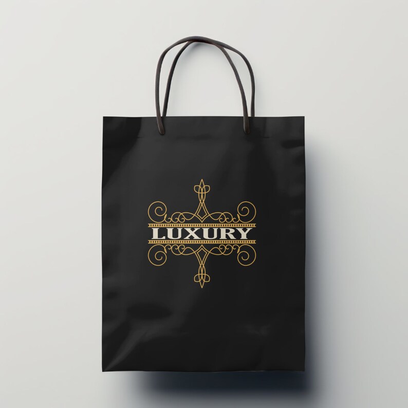 A Collection of Vintage Logos. Vintage Logos in Black Color. Logotype ...