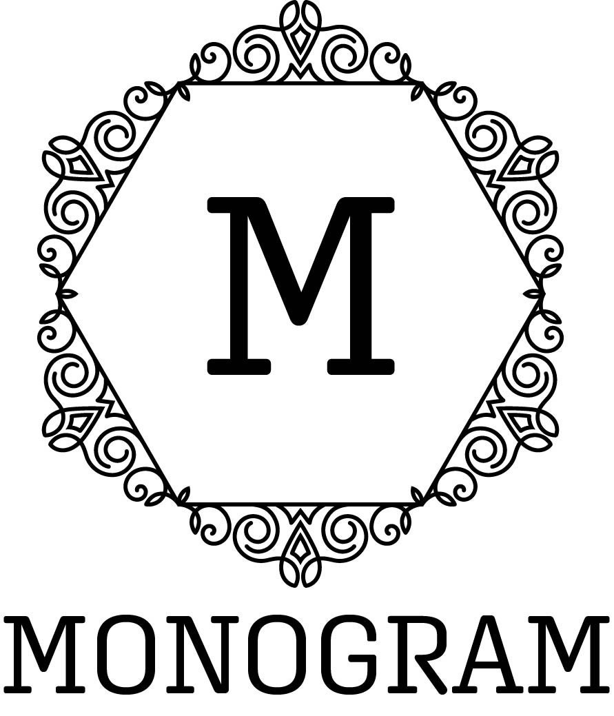 A Collection of Simple & Elegant Monogram Logo. Simple and Vintage ...