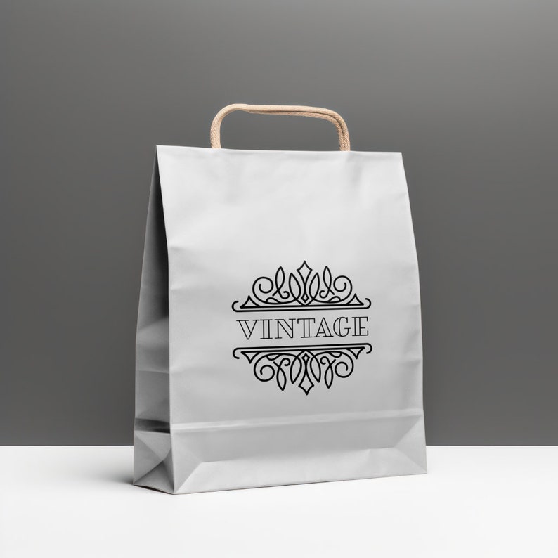 A Collection of Vintage Logos. Vintage Logos in Black Color. Logotype ...