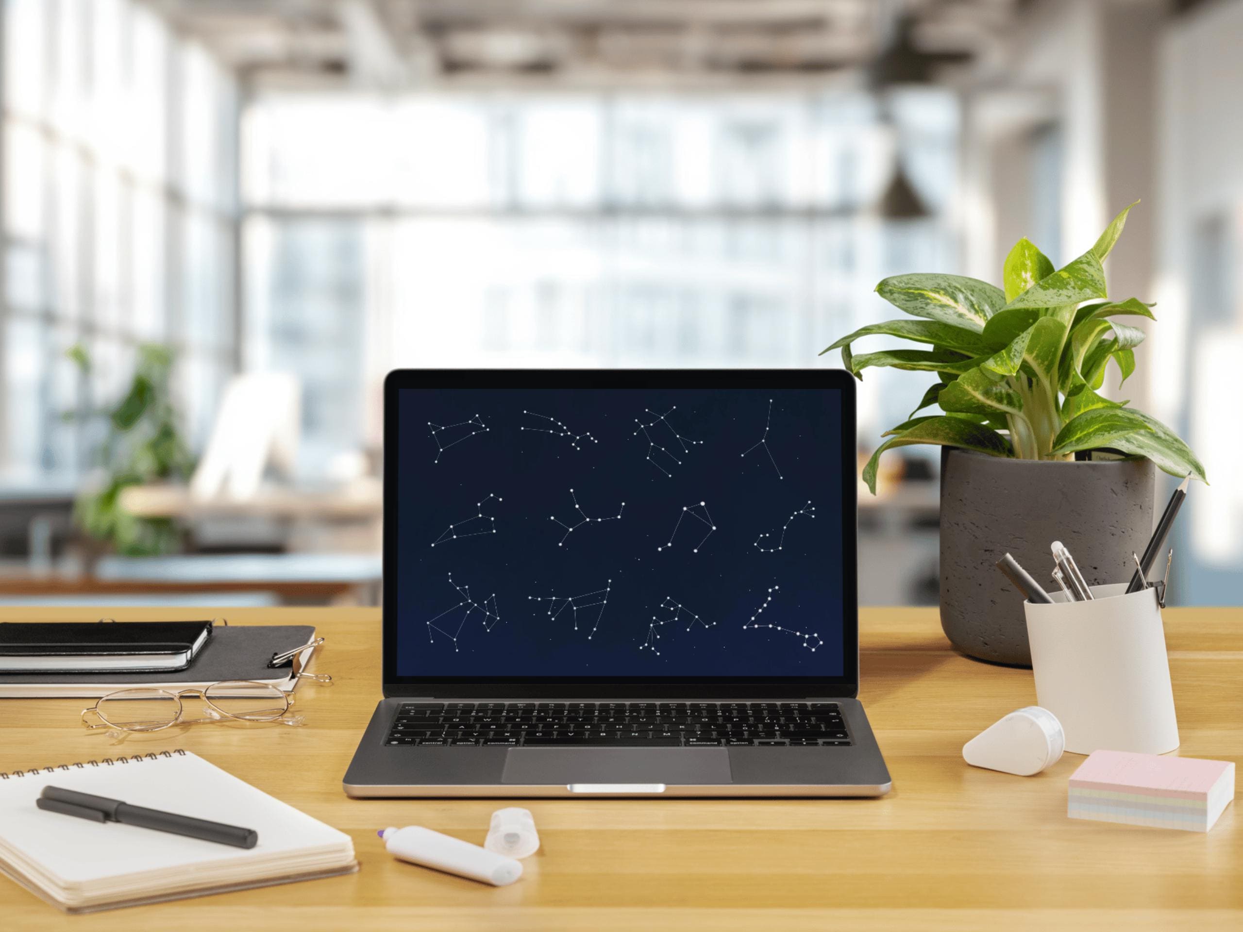 Zodiac Constellation Wallpaper for Mac, PC and Linux Computers ...