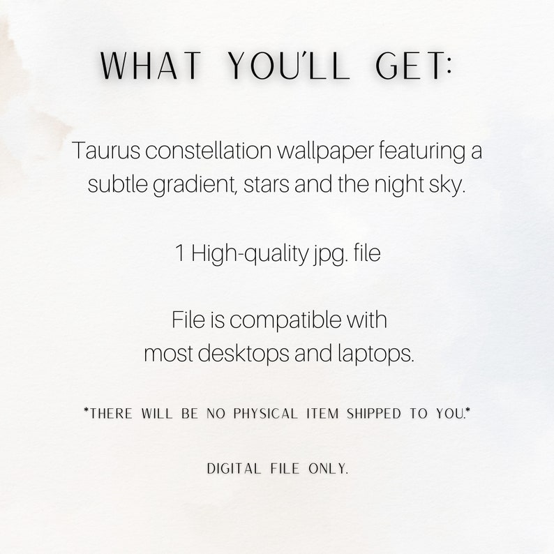 Taurus Constellation Desktop Wallpaper for PC, Mac and Linux - Zodiac ...