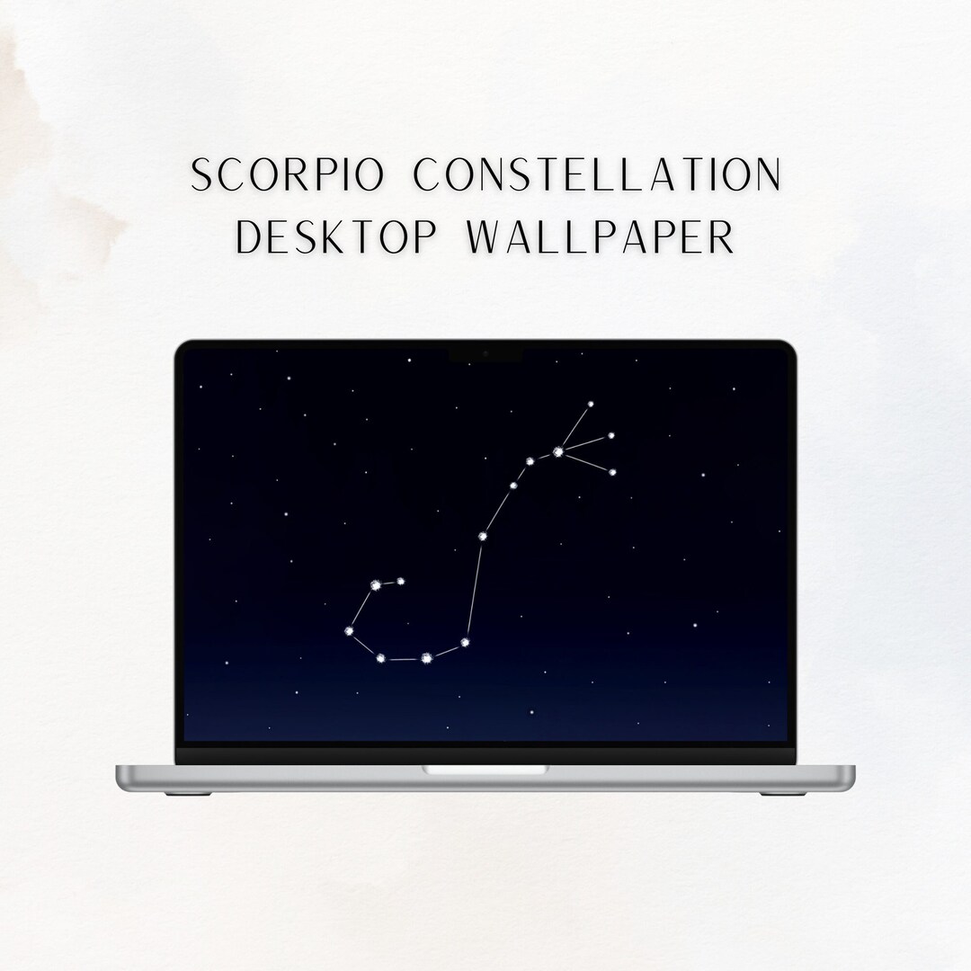 Scorpio Constellation Desktop Wallpaper for PC, Mac and Linux - Zodiac ...