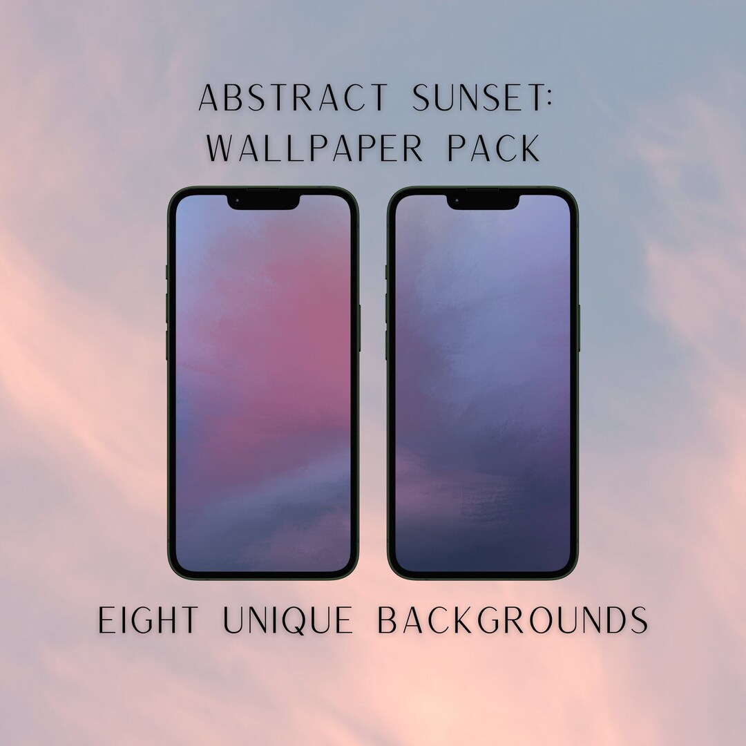 Abstract Sunset Phone Wallpaper, Android and iPhone Background ...