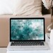 Abstract Blue Green Watercolor Desktop Wallpaper (digital Download) - Etsy