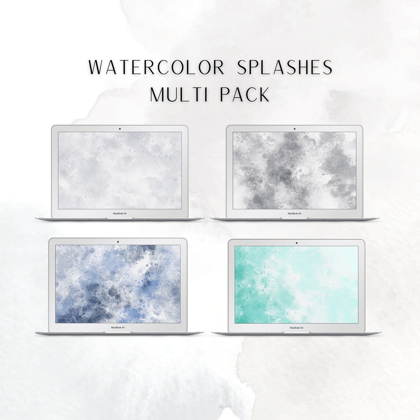Abstract Watercolor Desktop Wallpaper for PC, Mac and Linux - 12 ...