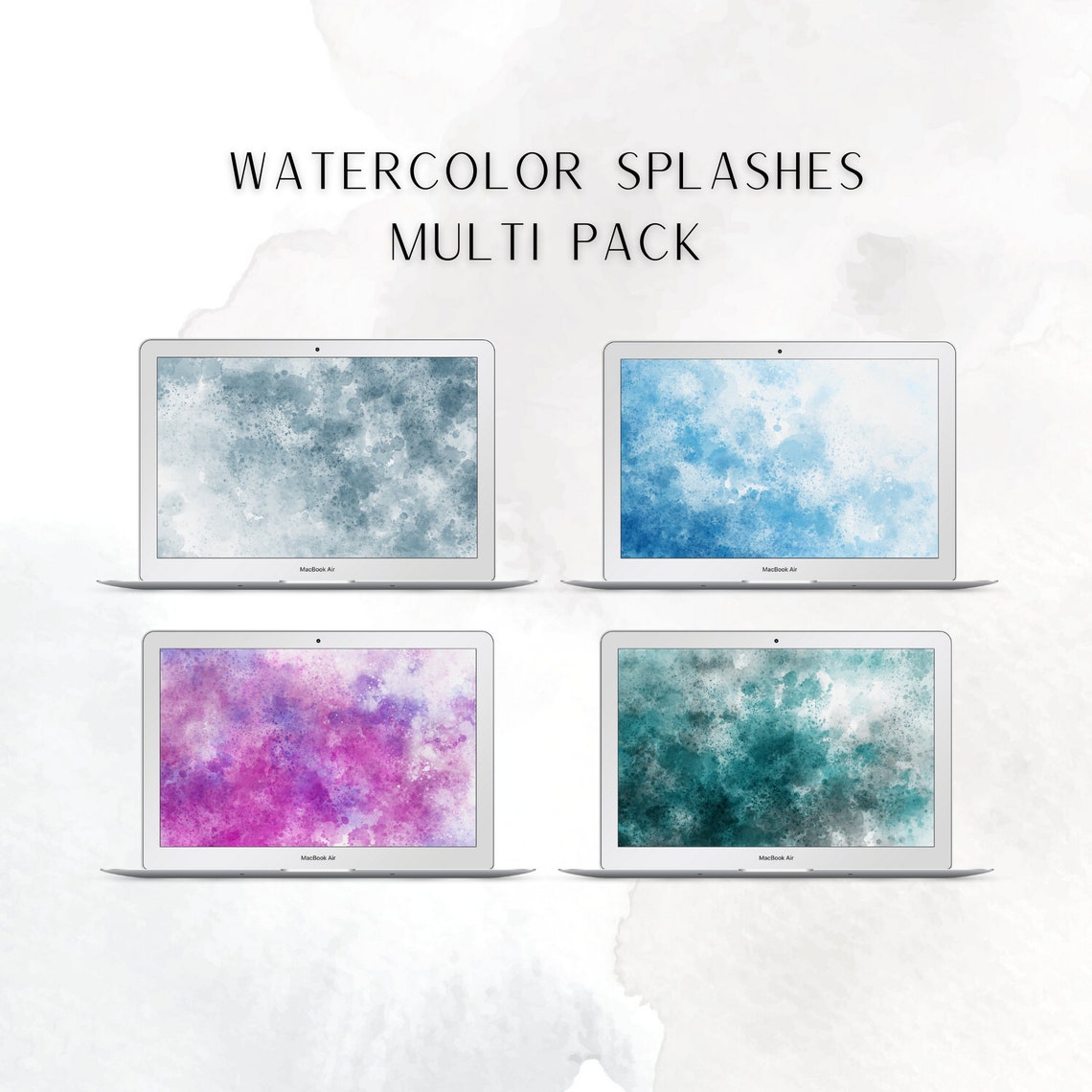 Abstract Watercolor Desktop Wallpaper for PC, Mac and Linux - 12 ...