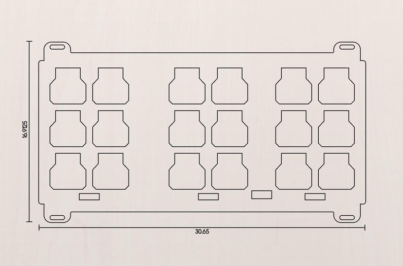 V2 Dual Heavy Duty Slim Low Profile Packout Plate Triple - Etsy