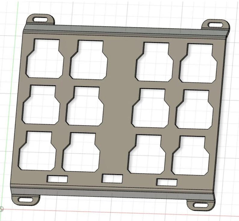 Ultimate 5-file DXF Bundle – Custom Mounting Plates for Milwaukee ...