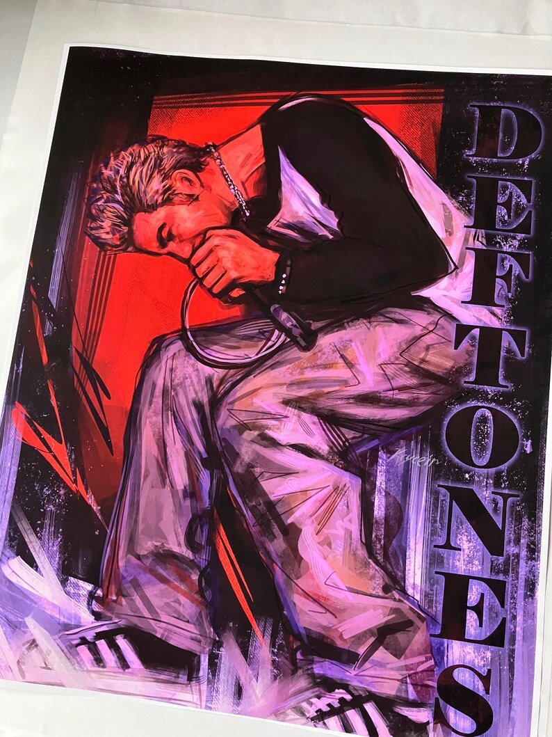 Deftones Art Print Poster - Etsy