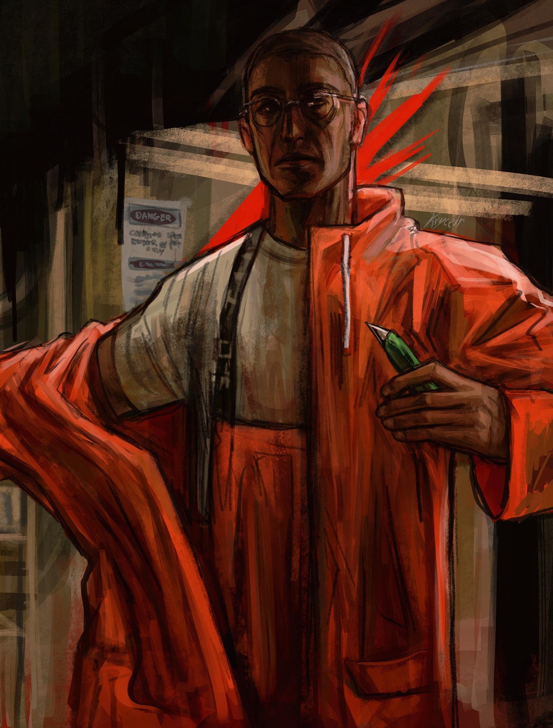 Gus Fring Art Print (breaking Bad) - Etsy