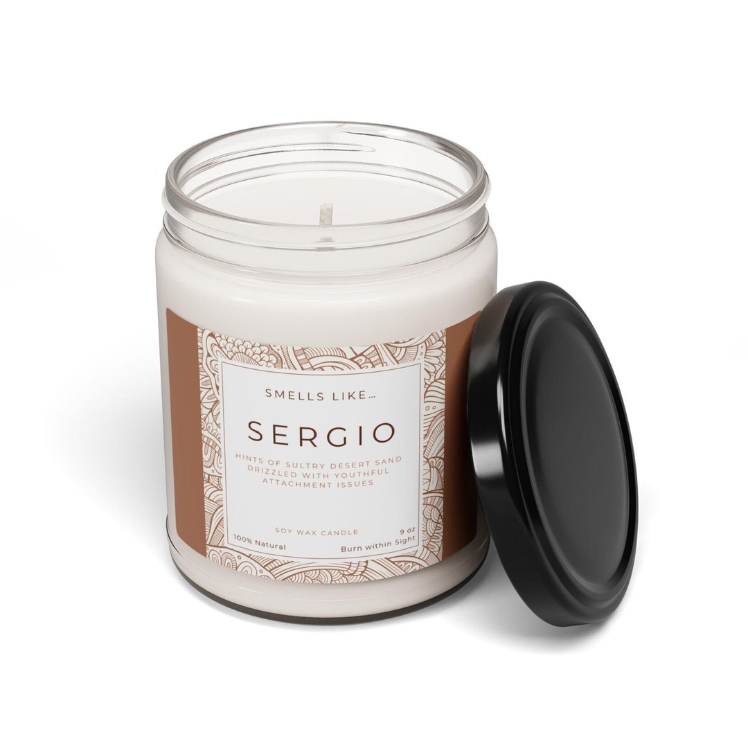 Bravo Housewives Dubai Sergio Scented Soy Candle, 9oz, Bravo Lover ...