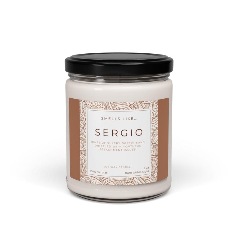 Bravo Housewives Dubai Sergio Scented Soy Candle, 9oz, Bravo Lover ...