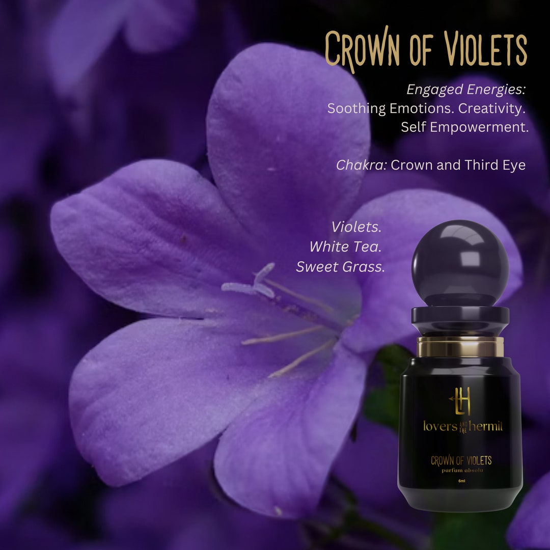 Violet Perfume, Crown of Violets, White Tea, Sweet Grass, Pretty ...