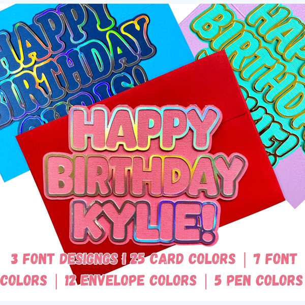 Birthday Cards - Etsy
