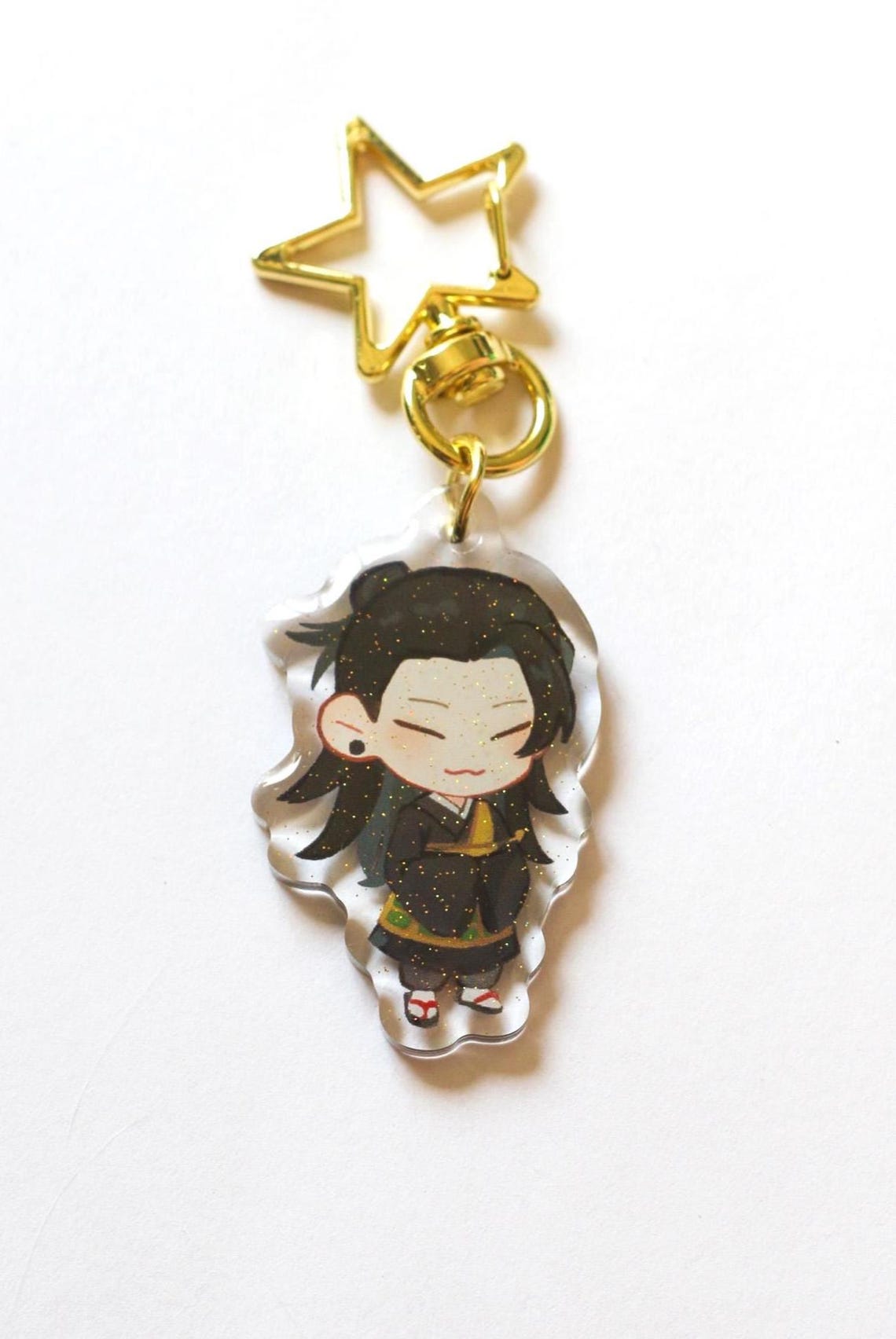 JJK Keychain - Geto Suguru and Gojo Satoru Acrylic Charm, Jujutsu ...