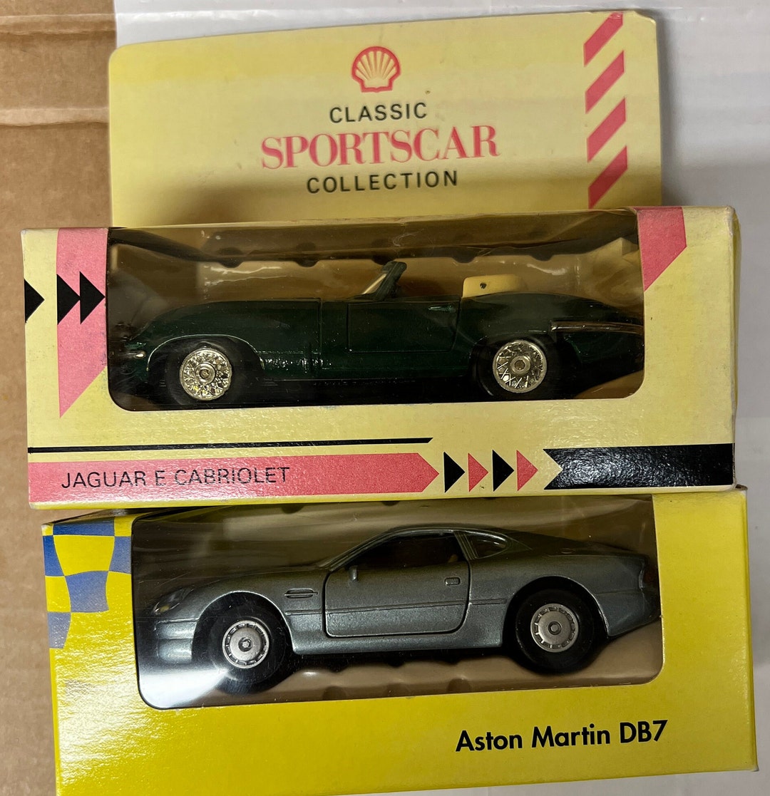 Vintage Pull Back Shell Classic Sports Car Collection 1991 Jaguar E ...