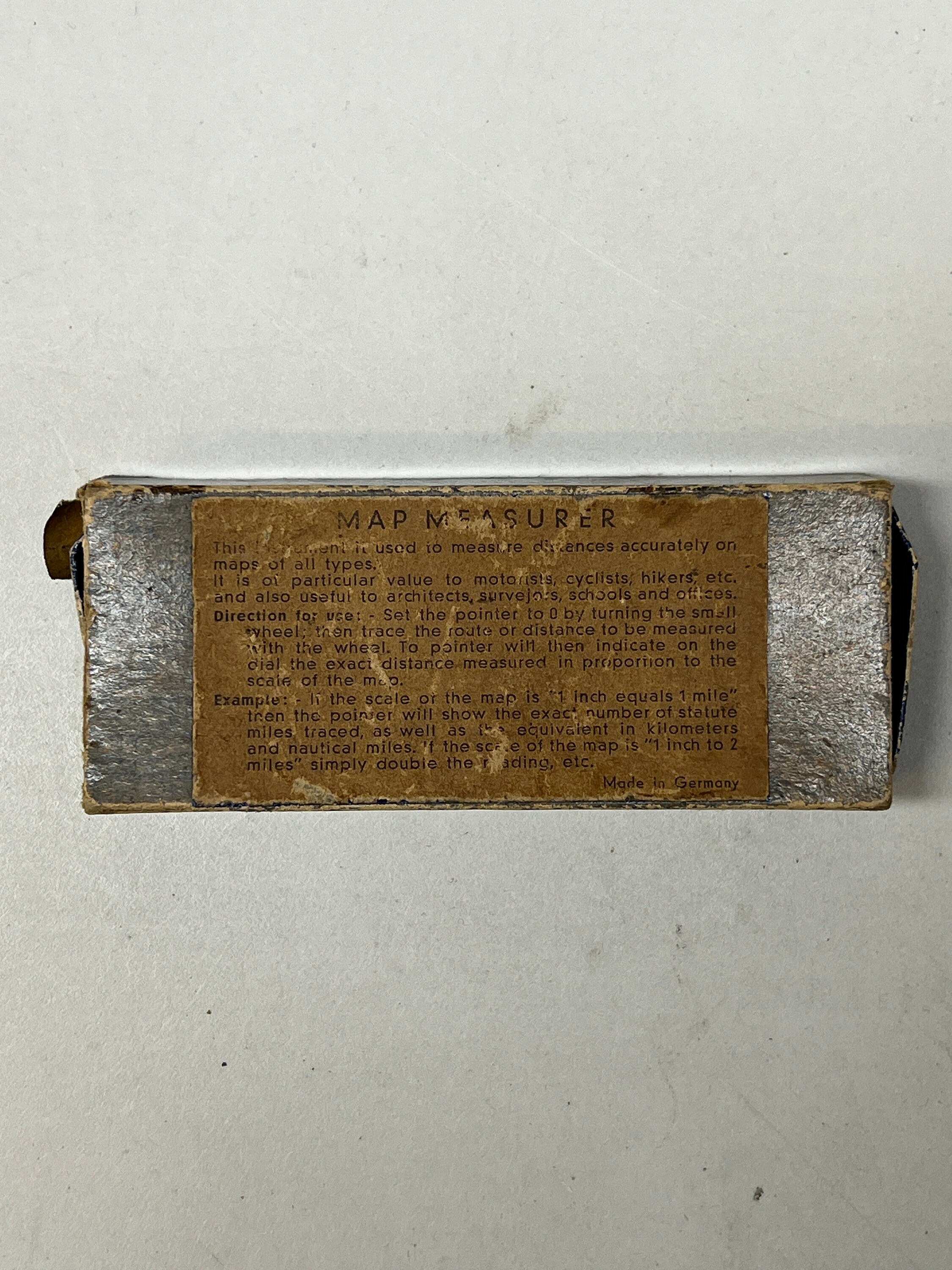 ANTIQUE Vintage Opisometer Map Measuring Device From the 1960s/70s ...