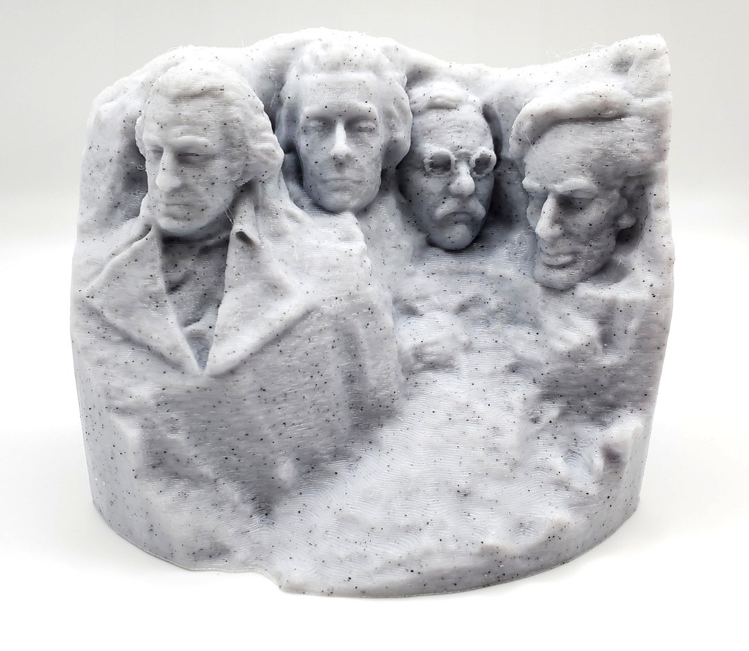Mount Rushmore Statue - Bust Desk Art - Etsy