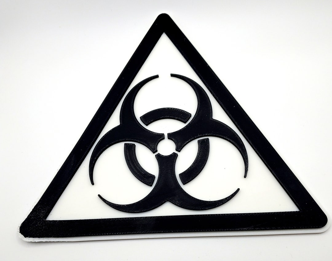 Biohazard Sign - Wall Art Decor - Etsy