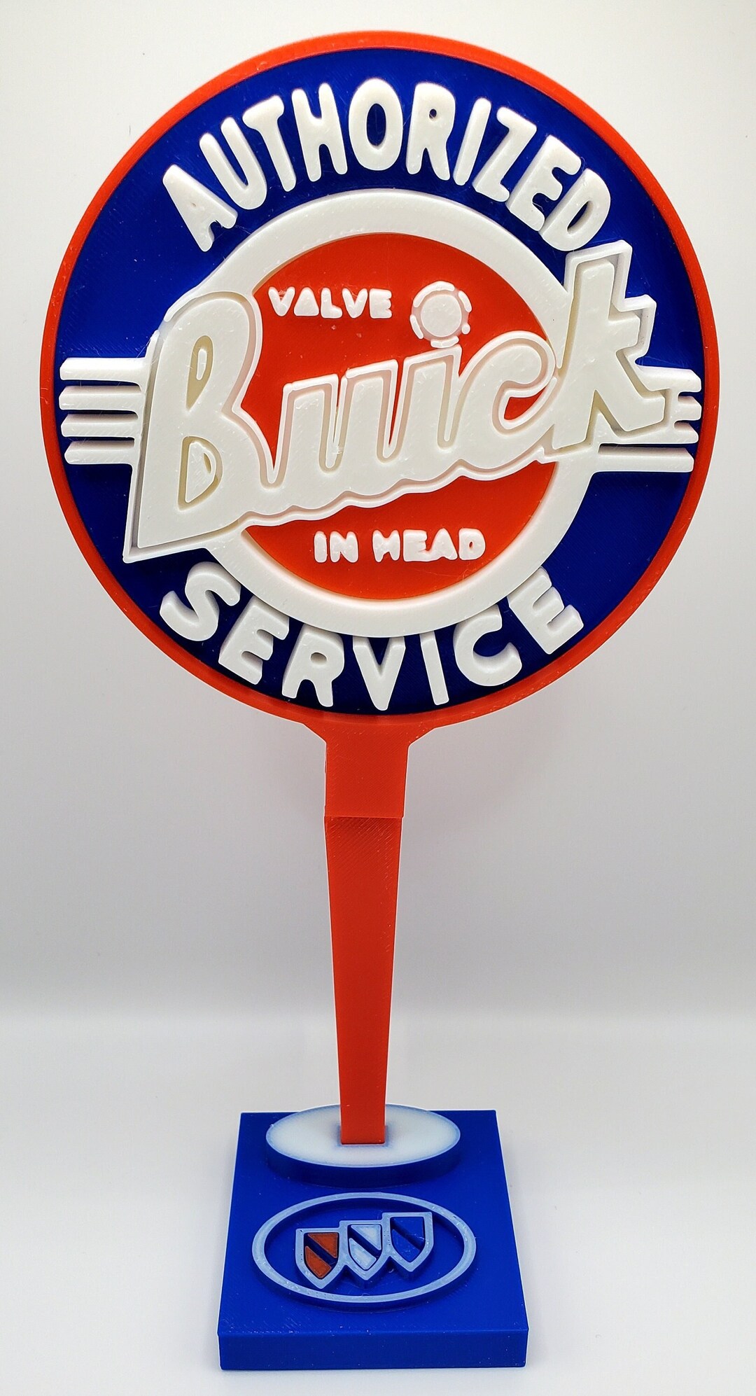 Buick Vintage Service Sign Art Desk Table Stand - Etsy