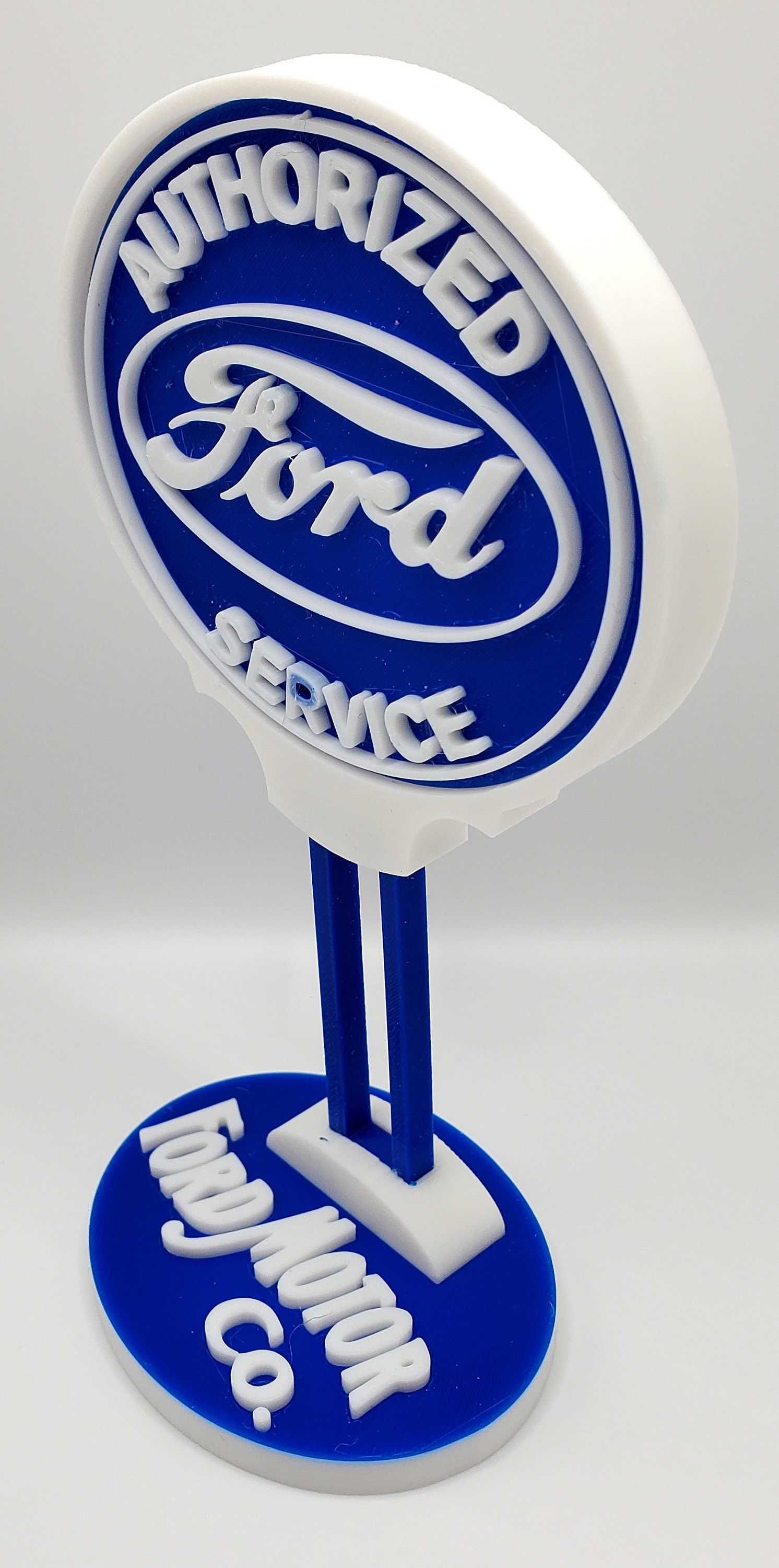 Ford Vintage Service Sign Art Desk Table Stand - Etsy