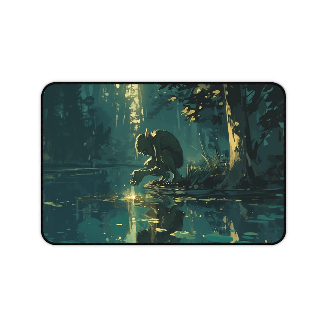 LOTR GOLLUM DESKMAT, Smeagol Gifts, the Gathering Deskmat With Zones ...