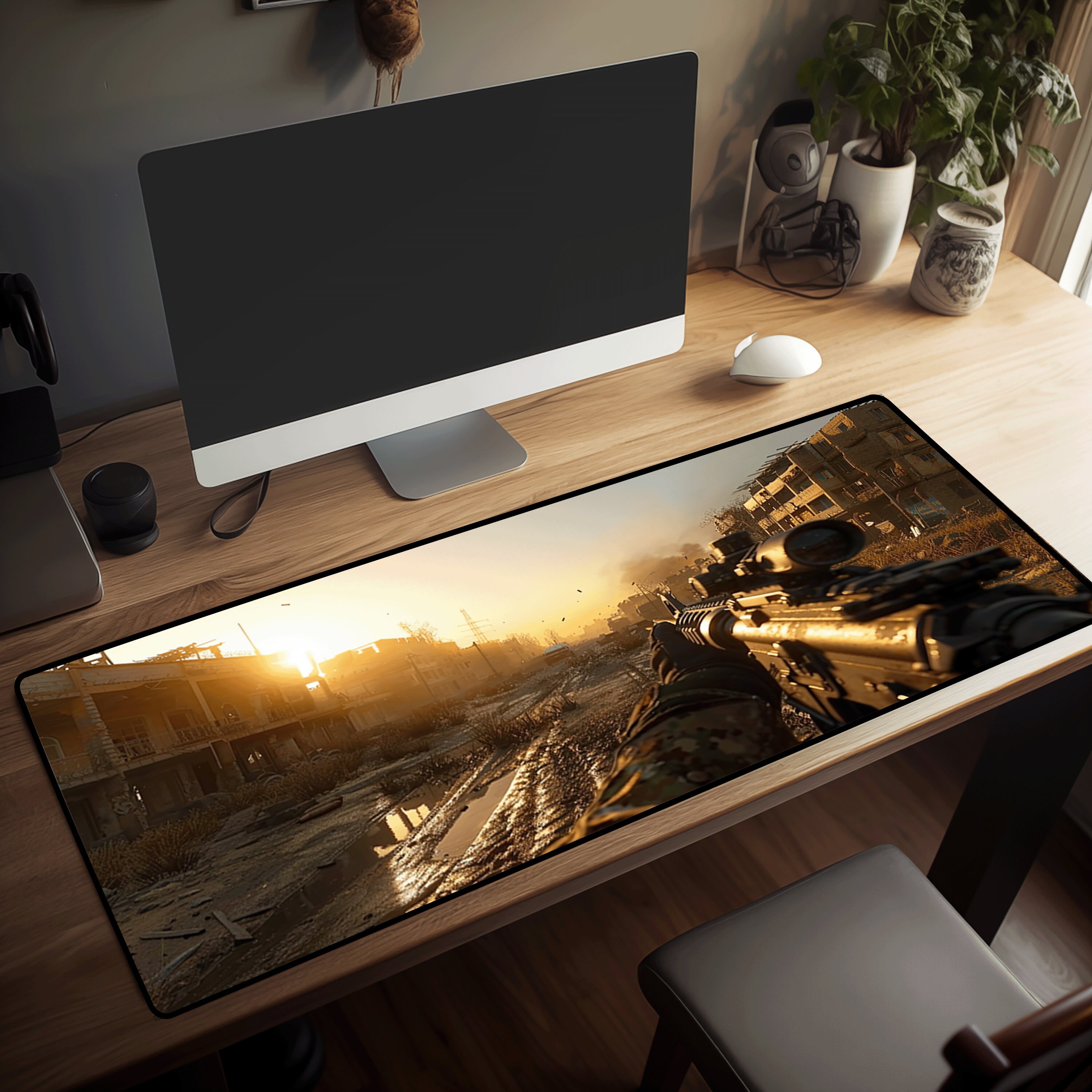 COD GAMING MOUSEPAD Call of Duty Gaming Large Deskmat Cute Gaming Desk ...