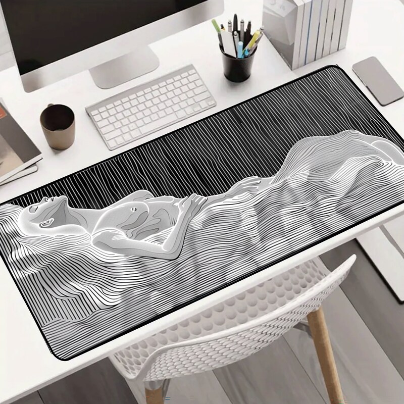 Topographic Mouse Pad White - Etsy
