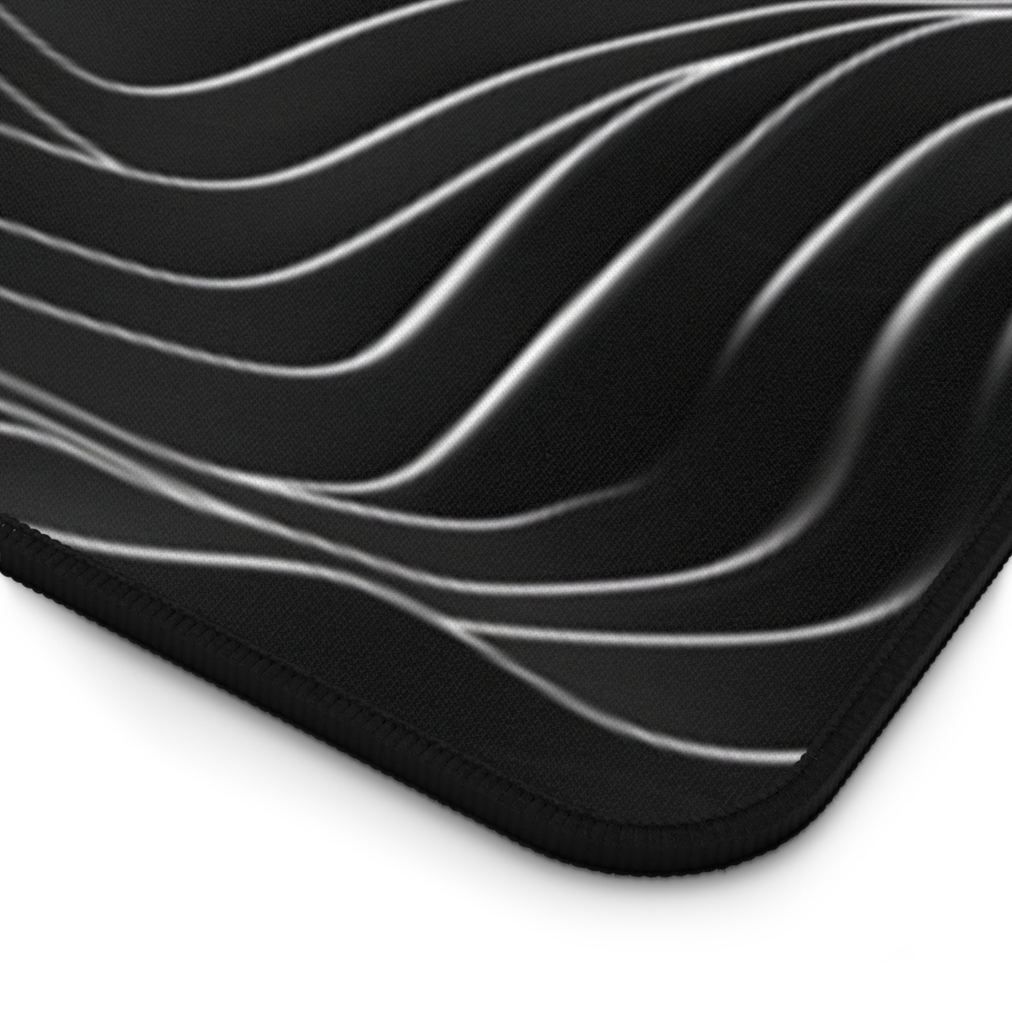 BLACK TOPOGRAPHIC DESKMAT, Dimensional Desk Pad, Gaming Mouse Pad, Xl ...