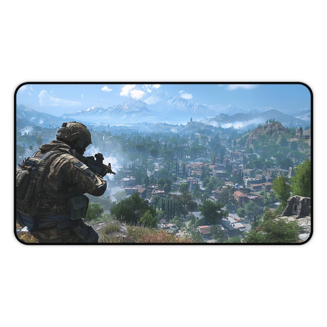 COD GAMING MOUSEPAD Call of Duty Gaming Large Deskmat Cute Gaming Desk ...