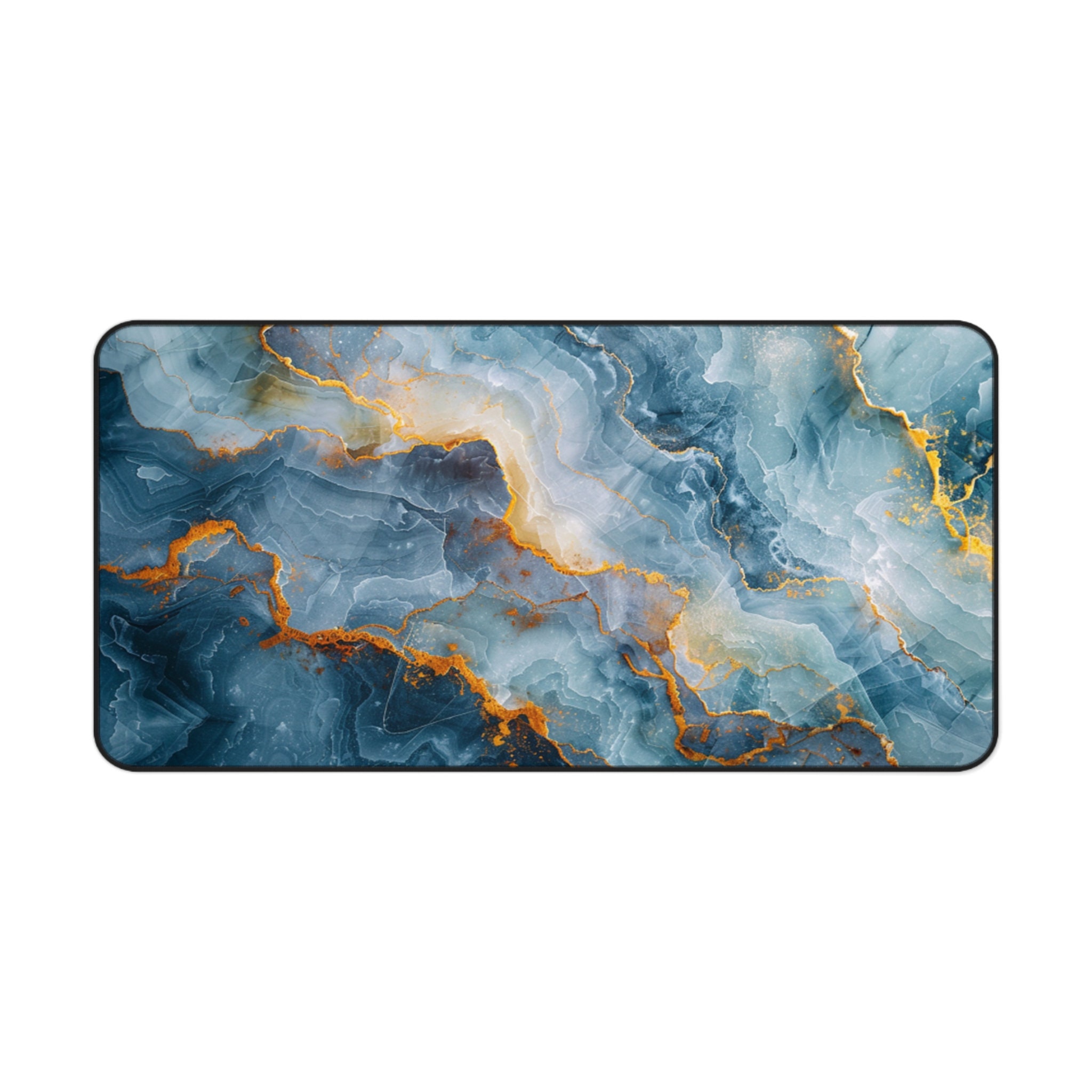 MARBLE GRANITE DESKMAT, Stone Desk Mat, Xl Mousepad, Office Decor ...